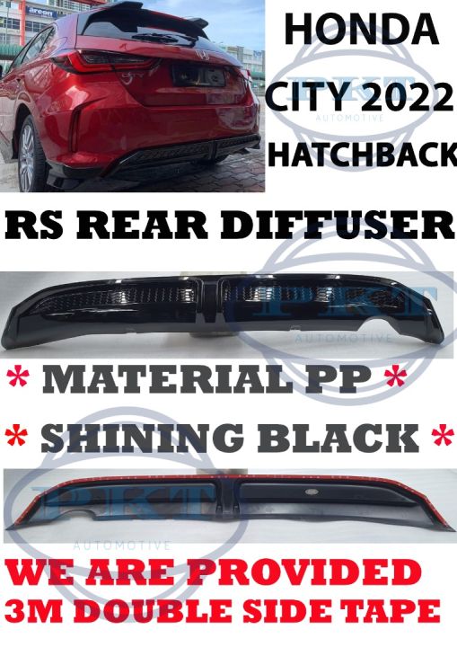 Honda City 2022 HACTHBACK RS Rear Diffuser | Lazada
