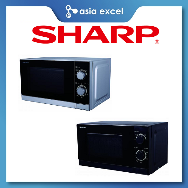 SHARP R-20A0(K)V / R-20A0(S)V 20L TABLE TOP MICROWAVE OVEN BLACK ...