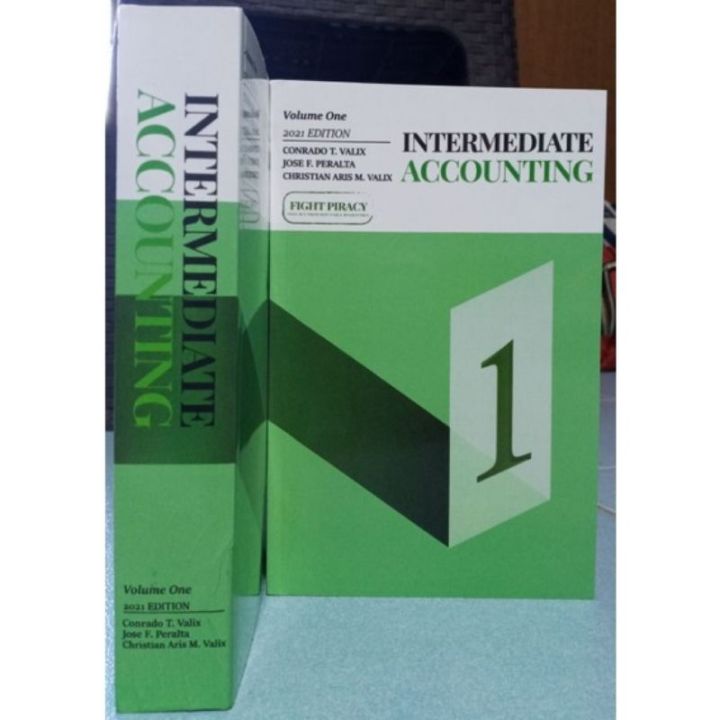 Intermediate Accounting Volume 1 2021 edition Valix | Lazada PH Intermediate Accounting Volume 1 2021 edition Valix | Lazada PH