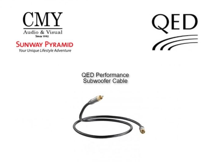 QED Performance Subwoofer Cable | Lazada