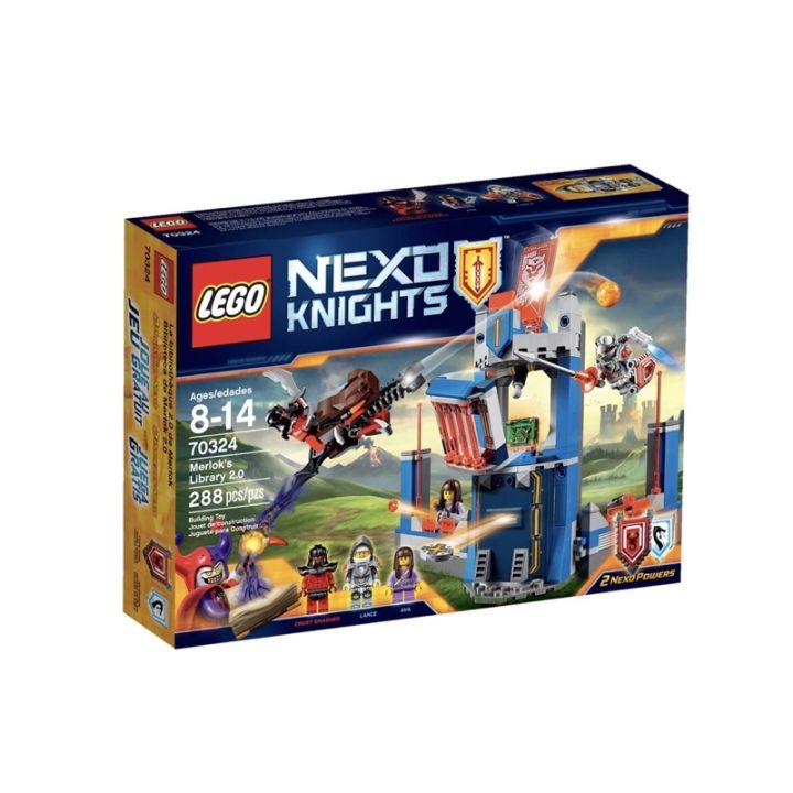 Lego Nexo Knights #70324 Merlok's Library 2.0 | Lazada.co.th