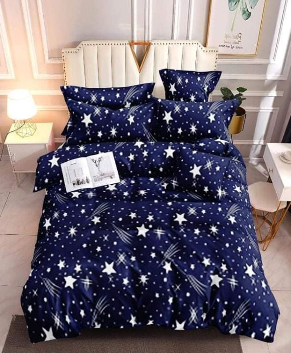 3IN1 "STAR BLUE" 4Corner Garterized High Quality Premium Canadian ...