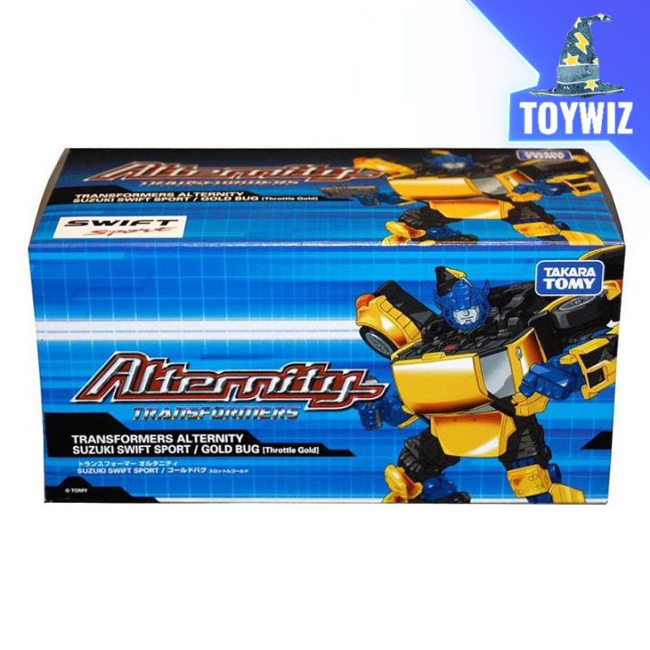 TAKARA TOMY Transformers Alternity A-03G Suzuki Swift Gold Bug ...
