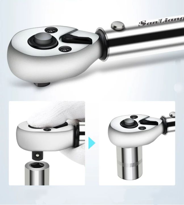 Japan Grade Sanliang 1/2" Mechanical Torque Wrench Model 801-315 Torque ...