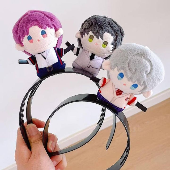 2024 Love and Deepspace Kawaii Hair Band Cute Children's Headband Plush Doll Cartoon Xavier ...