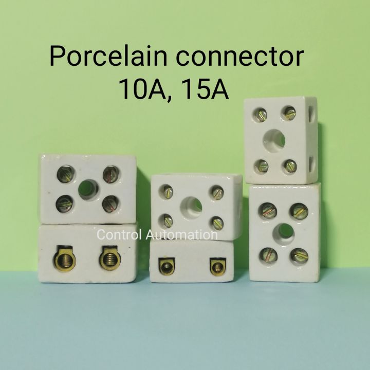 Porcelain Connector , Heater Wire Connector 10A / 15A | Lazada