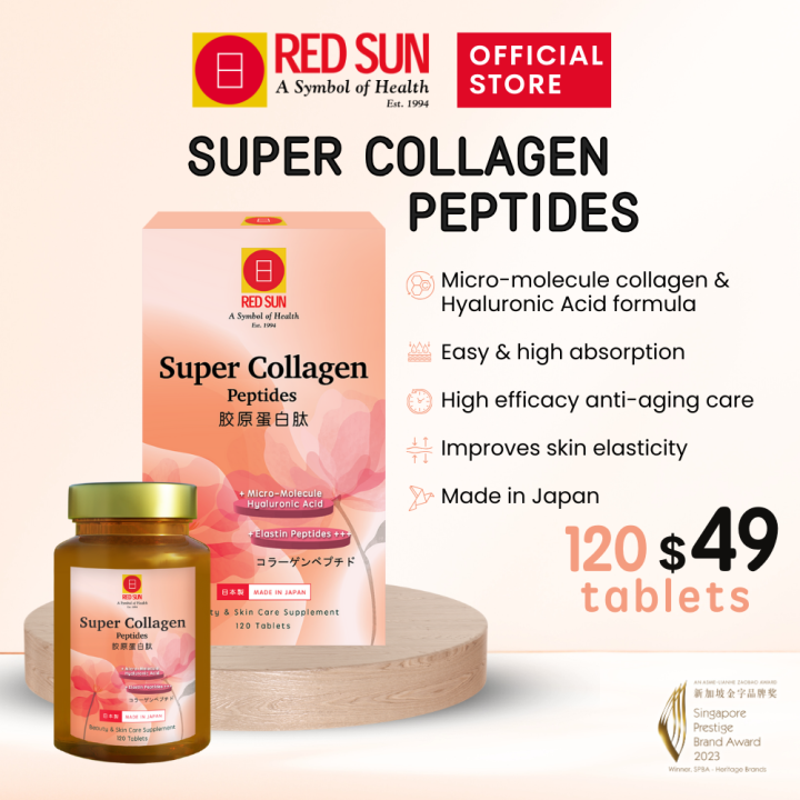 [New Launch] RED SUN Super Collagen | Micro-Molecule Collagen Peptides ...