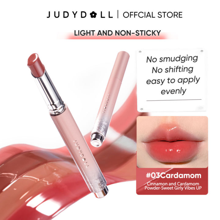 Judydoll Hearty Lip Tint Solid Lip Gloss Cute Hydrating Jelly Lipstick ...