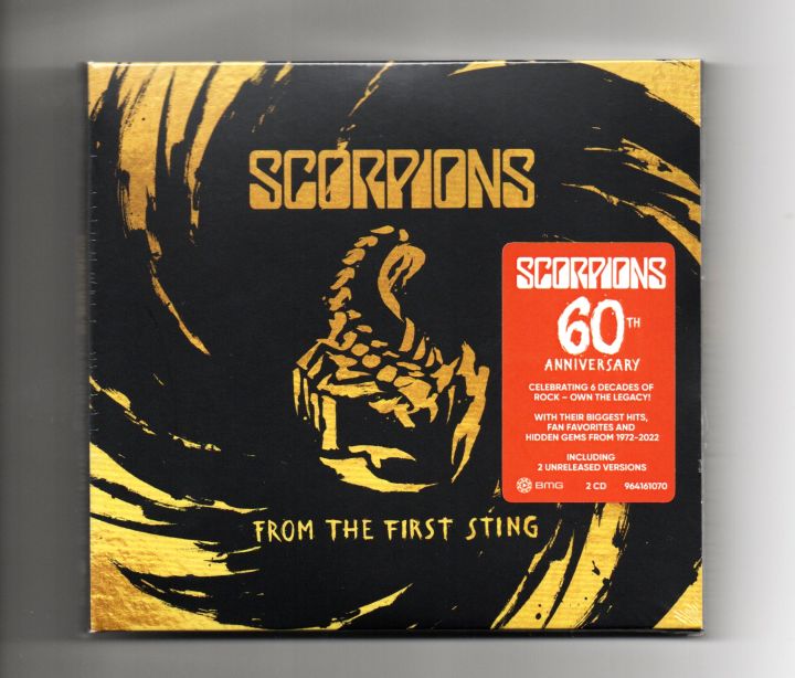 Scorpions - From The First Sting ( 60th Anniversary Digipak 2 CD ) 2025 ...