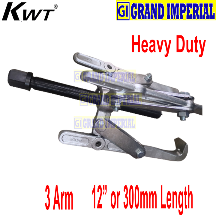 KWT Gear Puller 3 arm, 12" or 300mm Length ,33/12 Heavy Duty Grand ...