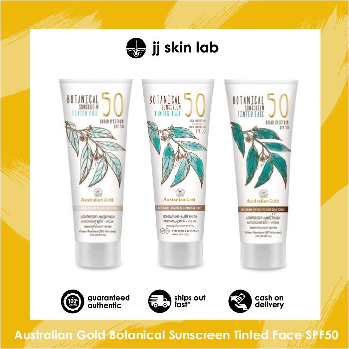 JJ Skin Lab Favorites - Australian Gold Botanical Sunscreen Tinted Face ...