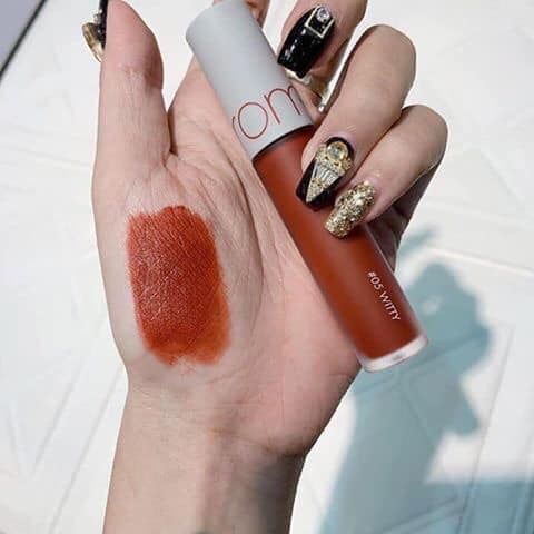 Son kem lì Romand Zero Velvet Tint 05 Witty màu đỏ gạch | Lazada.vn