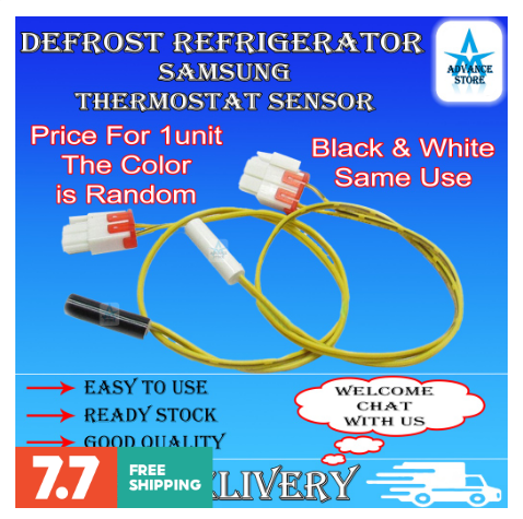 Samsung refrigerator thermostat sensor/refrigerator sensor Peti sejuk/defrost/defrost sensor ...