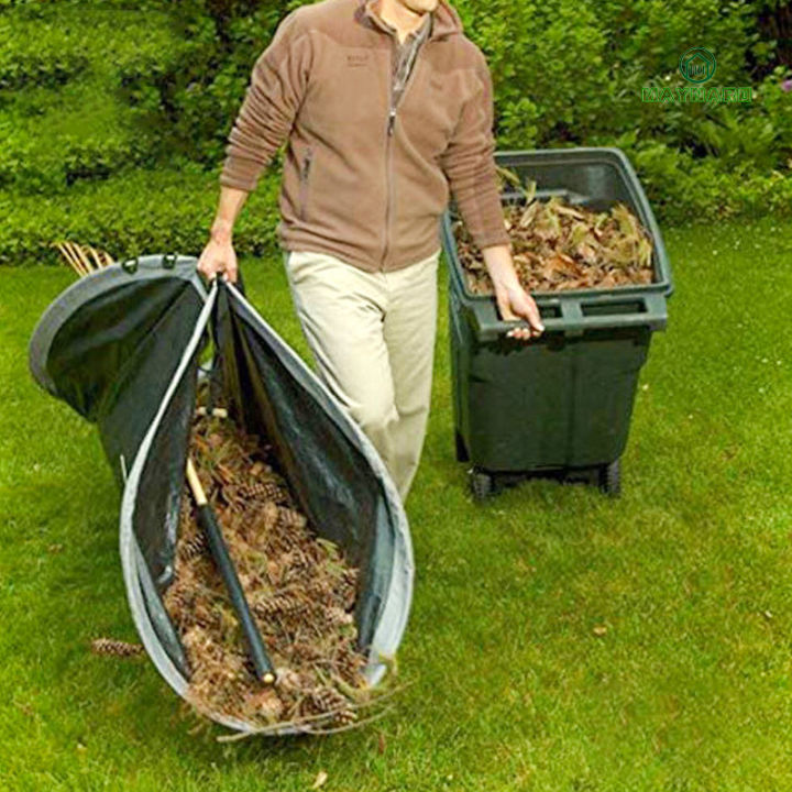 Leaf Collector- Garden Tool, Collapsible Reusable yard waste collector ...