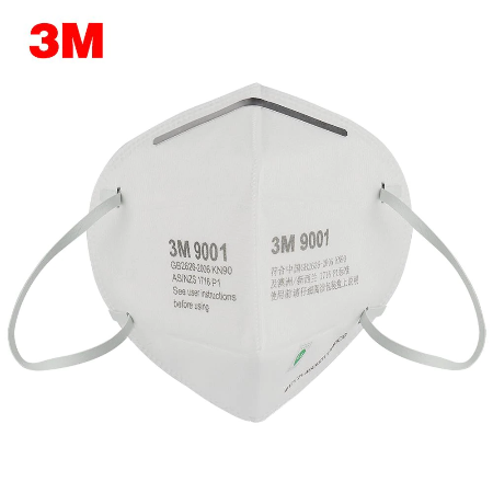 READY STOCK 3M 9001 Face Mask Class Protection Facemask GB 2626-2006 Standard Applicable for ...