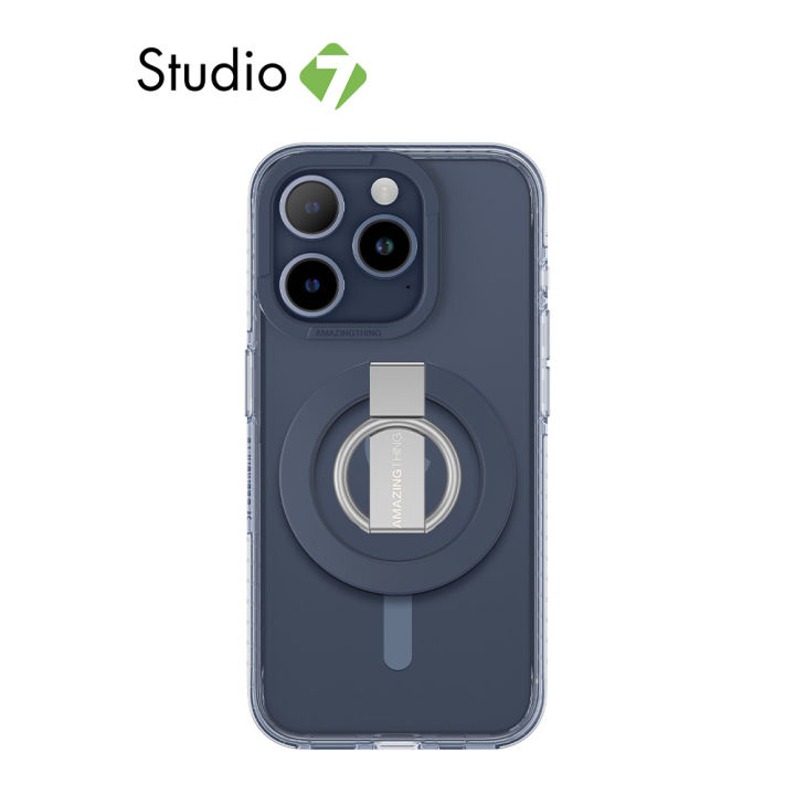 เคส AMAZINGthing iPhone 15 Pro Max Titan Pro Magsafe+Magnetic Ring Drop proof case by Studio7 ...