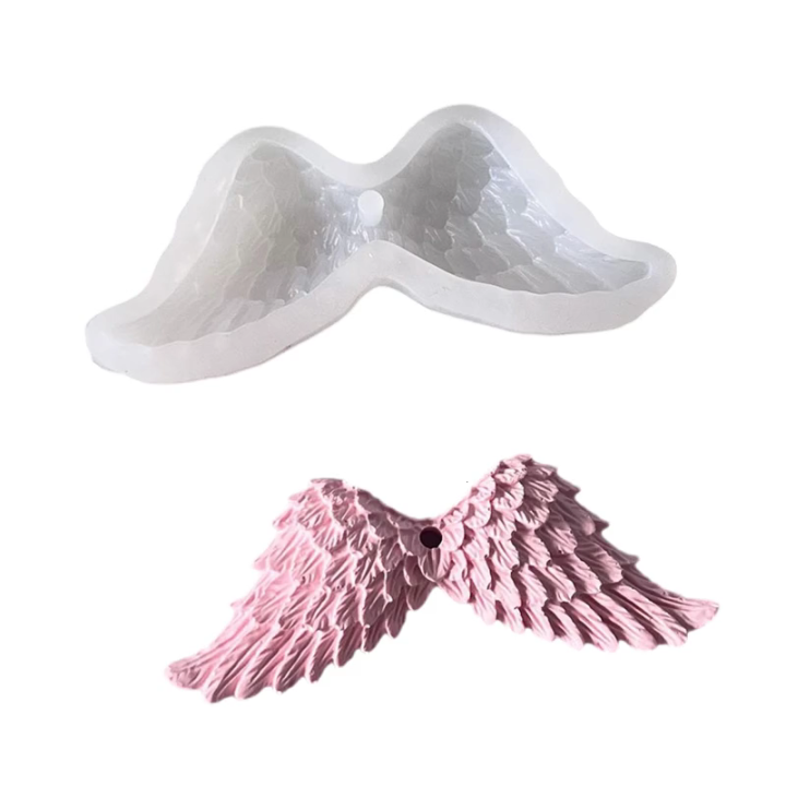 Decorative Wing Shape Silicone Mold Making Tool Safe Flexible Demolding ...