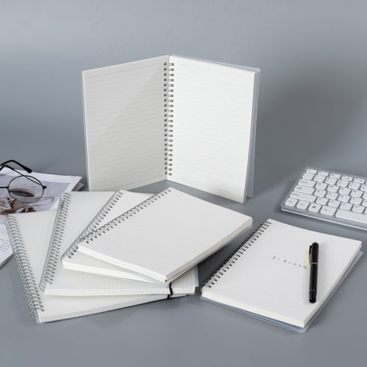 80 Sheets Spiral Coil Notebook Matte Cover Sketchbook Notepad Journal ...