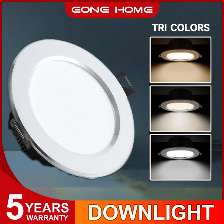Eone Home Ultra Thin Pin Light Led Ceiling Light Tri Color Recessed ...