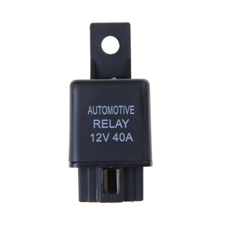 Sky Wing 12V 40A Car Automotive Relay 4 Pins SPST Alarm Relay with ...
