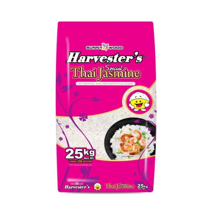 Harvester's Thai Jasmine Rice 25kg | Lazada PH