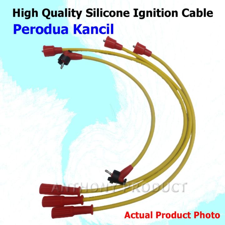 Perodua Kancil Ignition wire plug cable High Tension Silicone cable ...