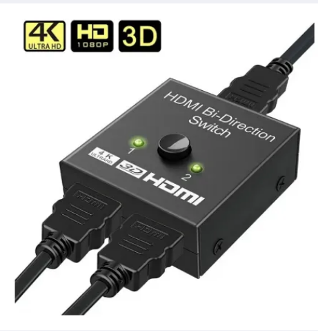 HDMI 2 Input To 1 Output Switch HDMI Splitter Two-way HDMI Switcher ...