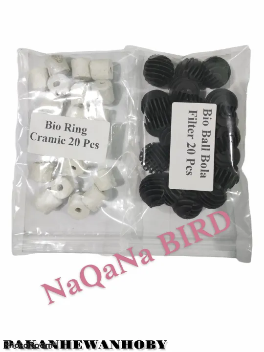 PAKET BIOBALL DAN BIO RING UNTUK FILTER AQUARIUM/AQUASCAPE | Lazada ...