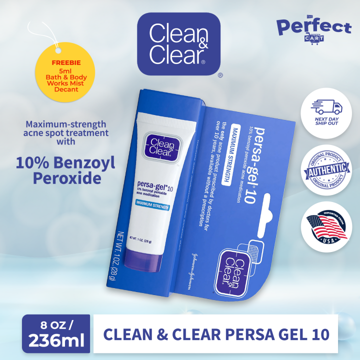 Clean And Clear Persa Gel 10 Acne Medication 10 Benzoyl Peroxide