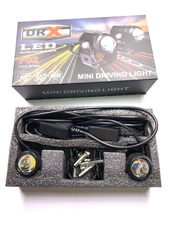 MINI DRIVING LIGHT(20watts) FO2 LED MOTORCYCLE HEADLIGHT | Lazada PH