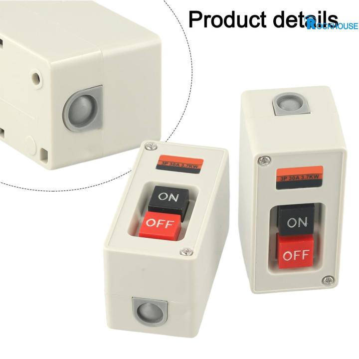 【BYPL】 Molded Plastic and Metal Construction Push Button Switch Set of ...