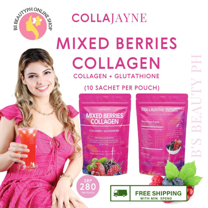 COLLAJAYNE MIXED BERRIES (Glutathione + Collagen) By Jayne's Jewels ...