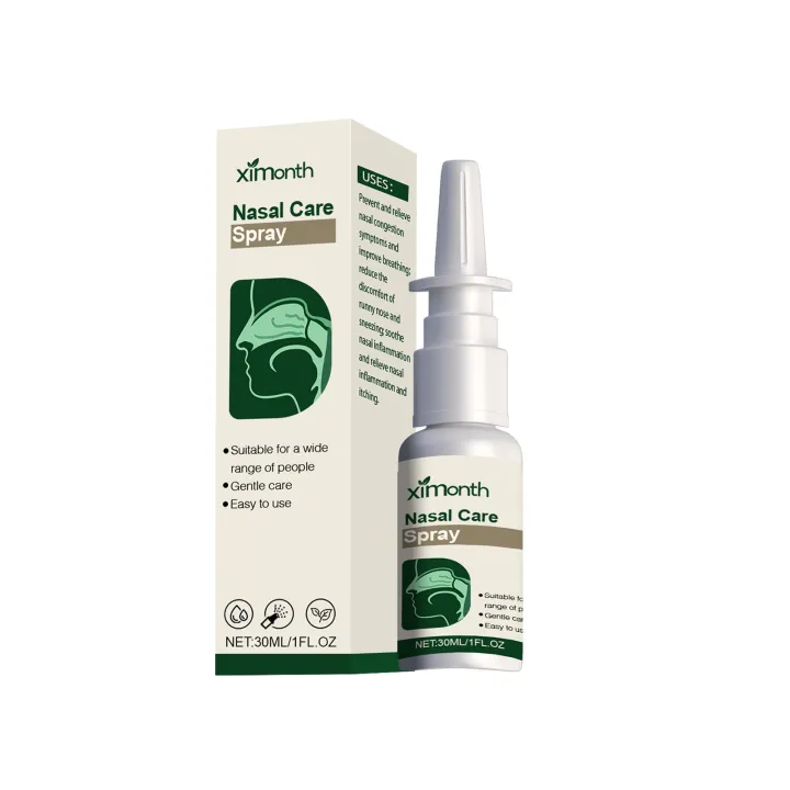 Ximonth Nasal Care Spray Xanthium Plant Extract Nasal Blockage Cleaning ...