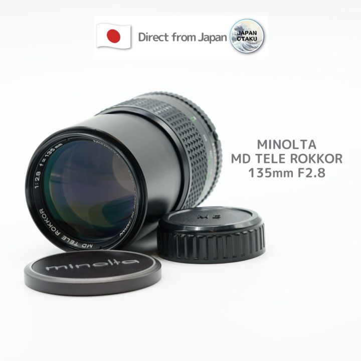[Used in Japan] " Vintage Lens " MINOLTA MD TELE ROKKOR 135㎜ f2.8 ...