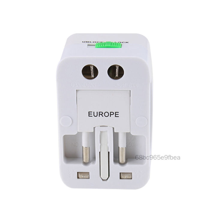 All in 1 Travel Plug Adapter Universal Worldwide US UK AU EU Electrical ...