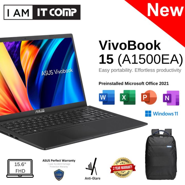 ASUS Vivobook 15 (A1500EA) Intel® Core™ i3-1115G4/4GB/512GB SSD/15.6 ...