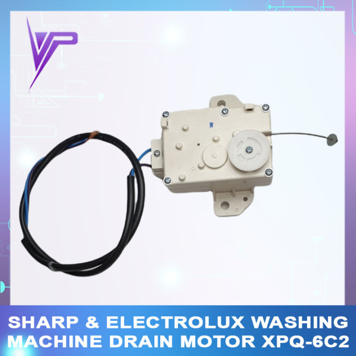 🇵🇭 Sharp. & ElectroIux Washing Machine Drain Motor XPQ-6C2 | Lazada PH
