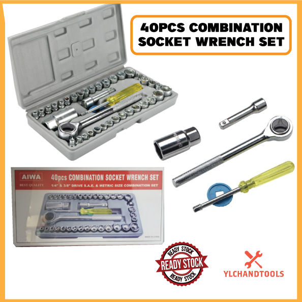 40 PC BOX SOCKET SET | Lazada