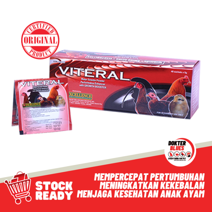 Vitamin Ayam VITERAL (1 sachet) Obat Suplemen Multivitamin Ayam | Lazada Indonesia