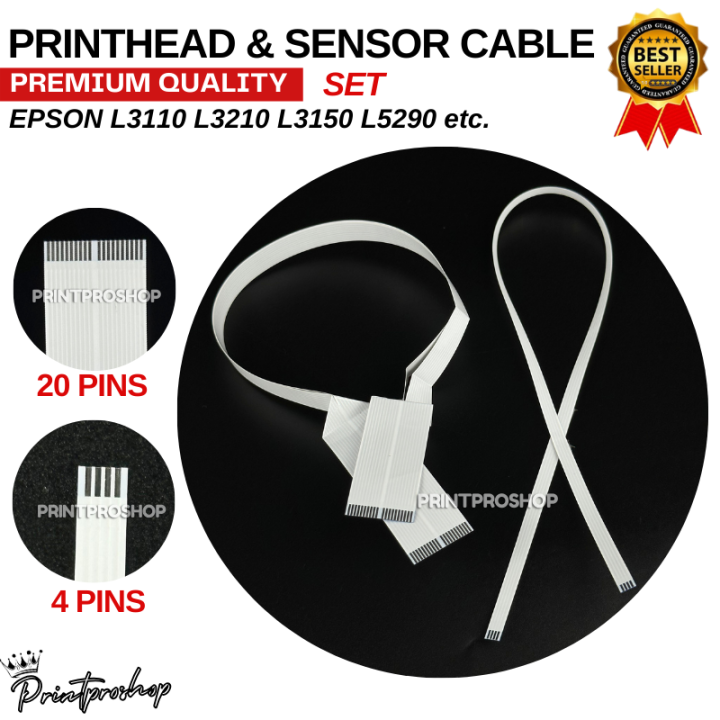 Printhead and Sensor Flex Cable for Epson L3110 L3210 L1110 L3150 L3250 ...