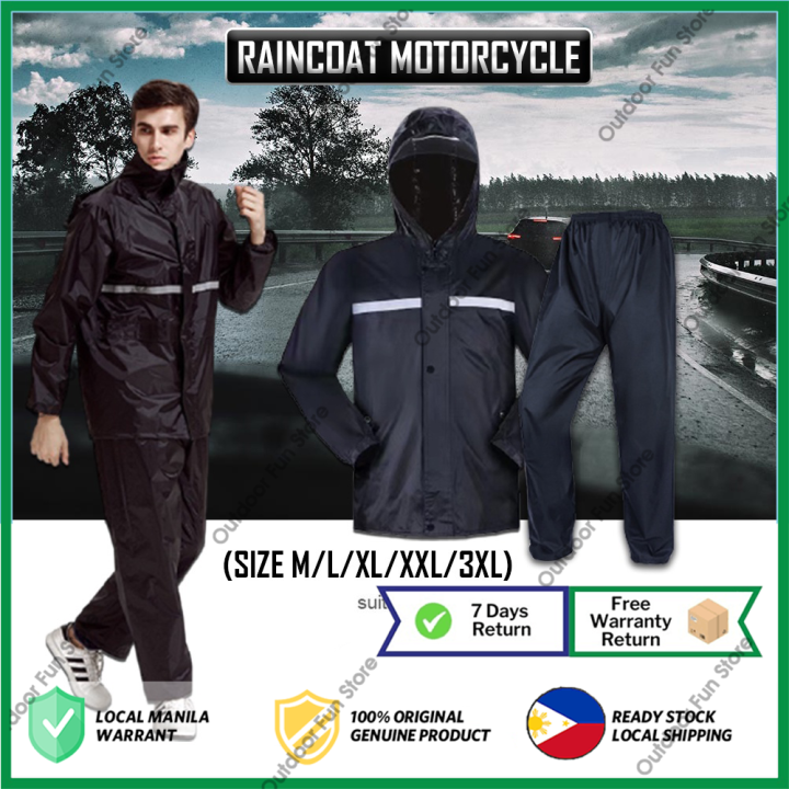 COD Rain Coat For Motorcycle Waterproof Motor Bicycle Outdoor Raincoat For Men Motorbike ...