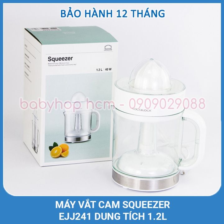 Máy Vắt Cam Lock&Lock Squeezer Ejj241 Dung Tích 1.2L Và Ejj231 Dung ...