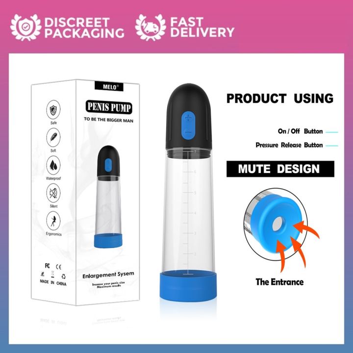Pennis Pump USB Pump Enlarge Vacuum Pump Increase Size Bigger Longer ...