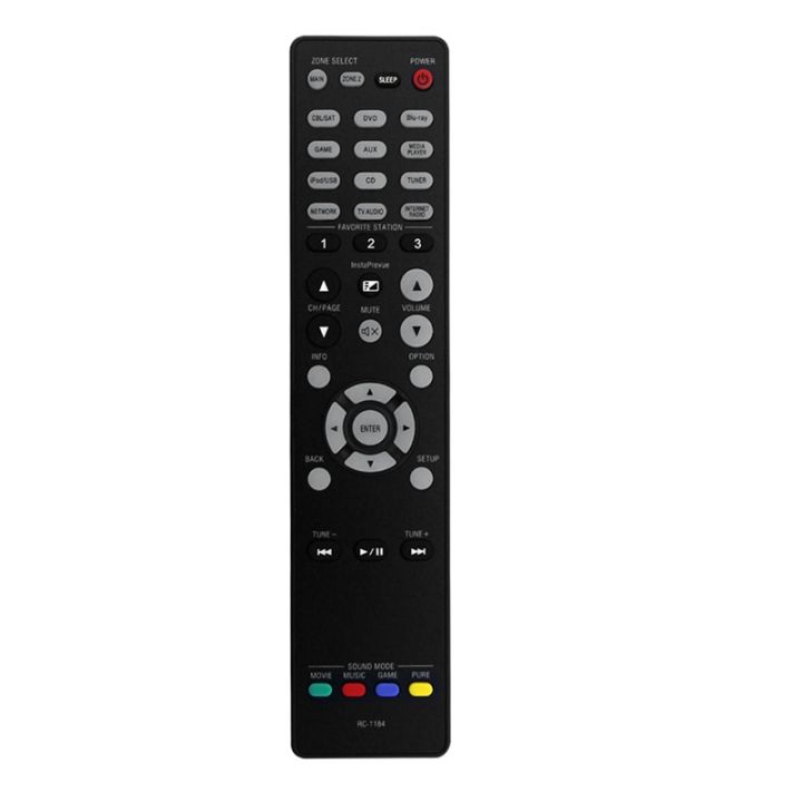 Replace RC-1184 Remote Control for Denon AV Audio Video Receiver AVR ...
