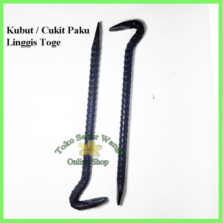 Kubut / Linggis Toge Cukit Paku / Alat Cabut Paku Besi Ulir | Lazada ...