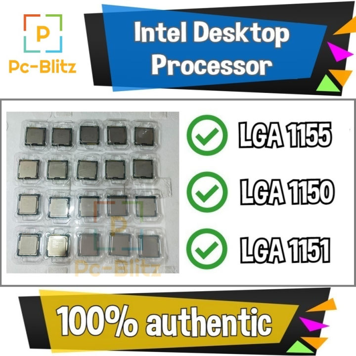 Intel Processor LGA 1155 1150 1151 1200 used surplus | Lazada PH