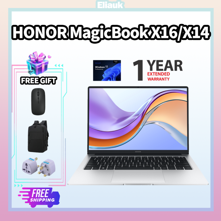 [1 Year Warranty]HONOR MagicBook X14 2024 Laptop/HONOR MagicBook X16 ...