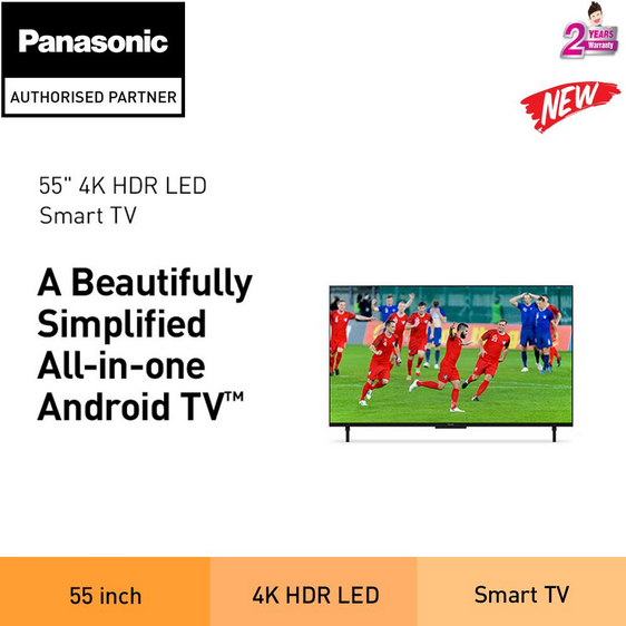 (FREE BUBBLE WRAP) PANASONIC TH-55LX800K 55 INCH LED 4K HDR SMART TV TH ...