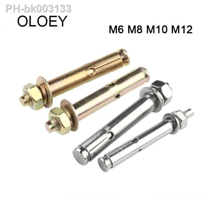 Expansion Screw M6 M8 M10 M12 M14 Stainless Steel/Carbon Steel Zinc Plated Wedge Anchor ...