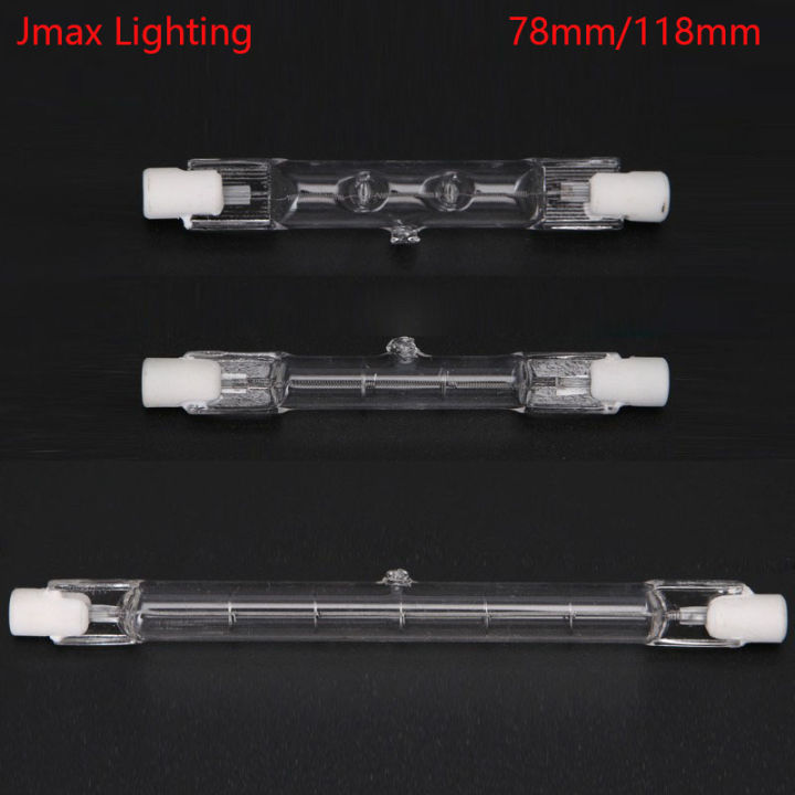 Jmax Dimmable R7S Halogen Linear Light Bulb 60W/80W/120W/100W/200W/300W ...